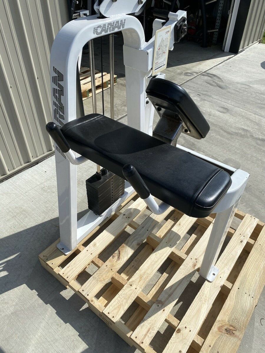 Precor Icarian Glute Kickback (Glute Isolator) Machine Commercial Gym ...