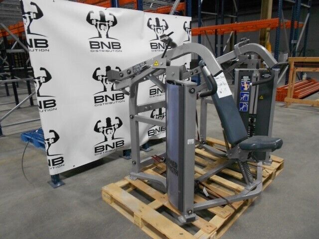 Hammer Strength (Life Fitness) MTS Iso Lateral Shoulder Press Commerci ...