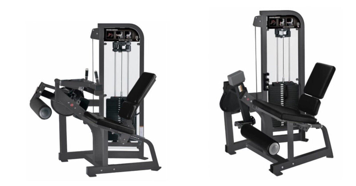 Hammer Strength Select Leg Extension and Select Seated Leg Curl Packag ...