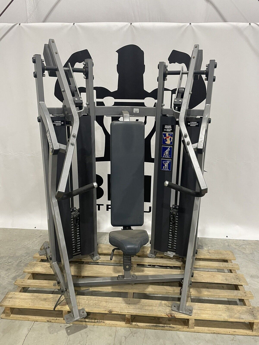 Hammer Strength MTS Iso-Lateral Incline Chest Press – BNB Supplements