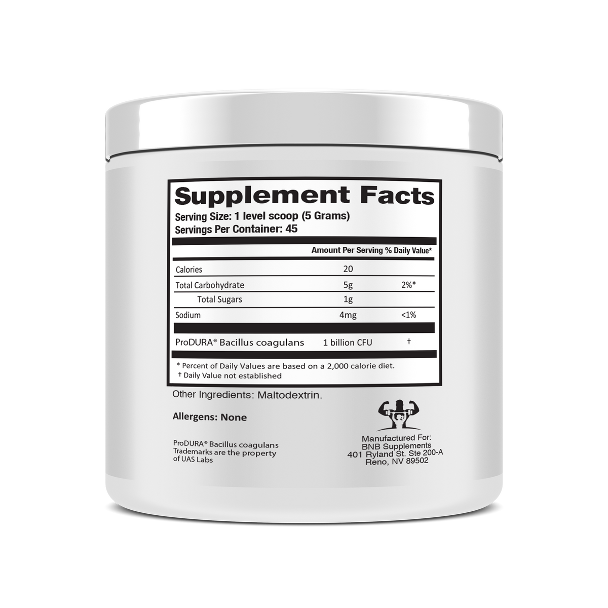 Probiotic Powder - Unflavored – BNB Supplements